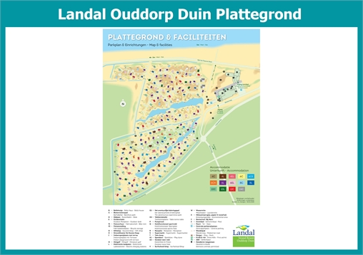 Plattegrond van Landal Ouddorp Duin | ParkExplorer