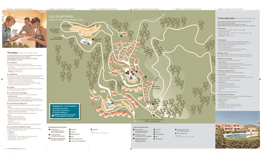 Plattegrond van Pierre & Vacances Les Issambres | ParkExplorer