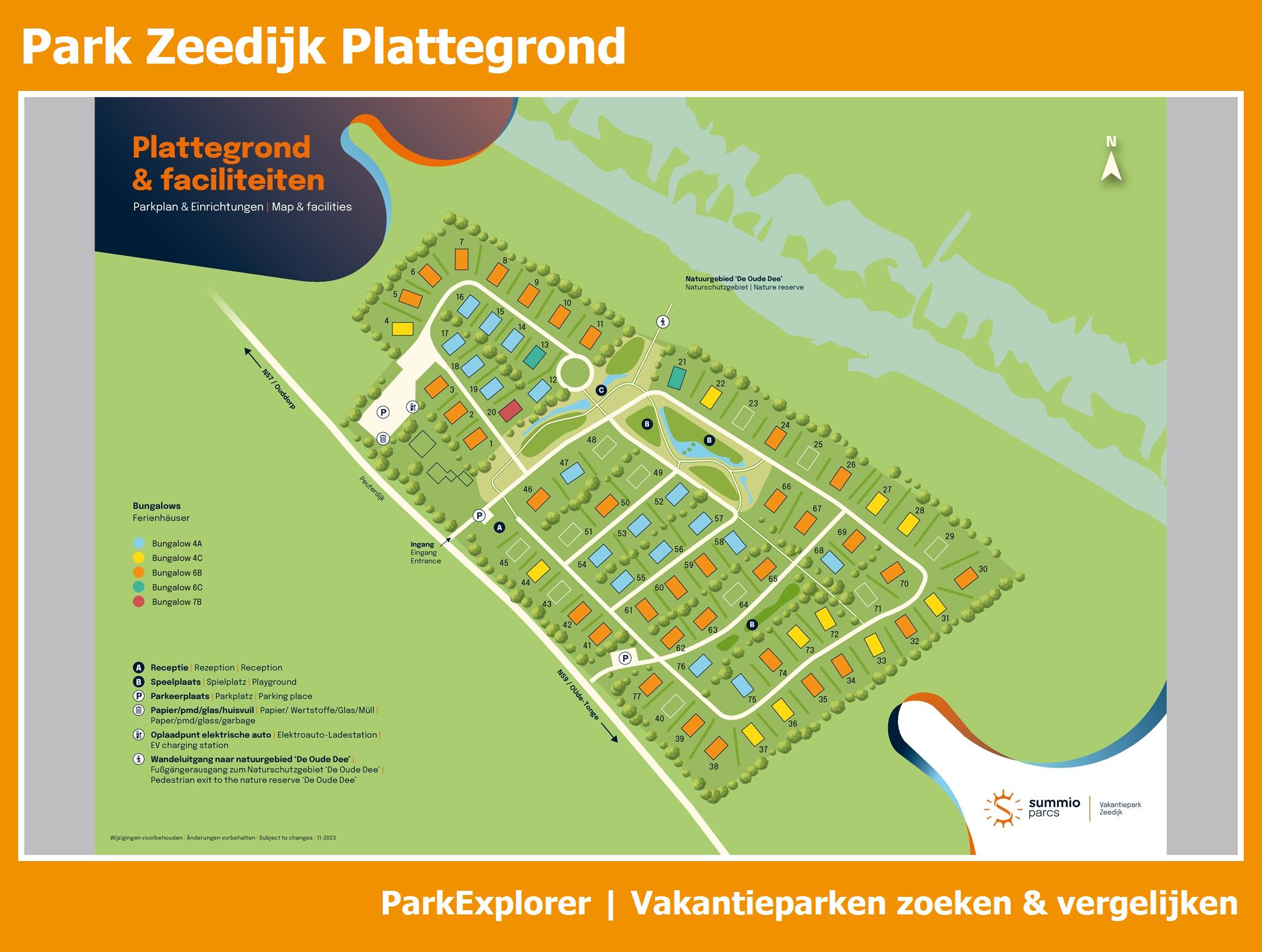 Plattegrond van Park Zeedijk | ParkExplorer