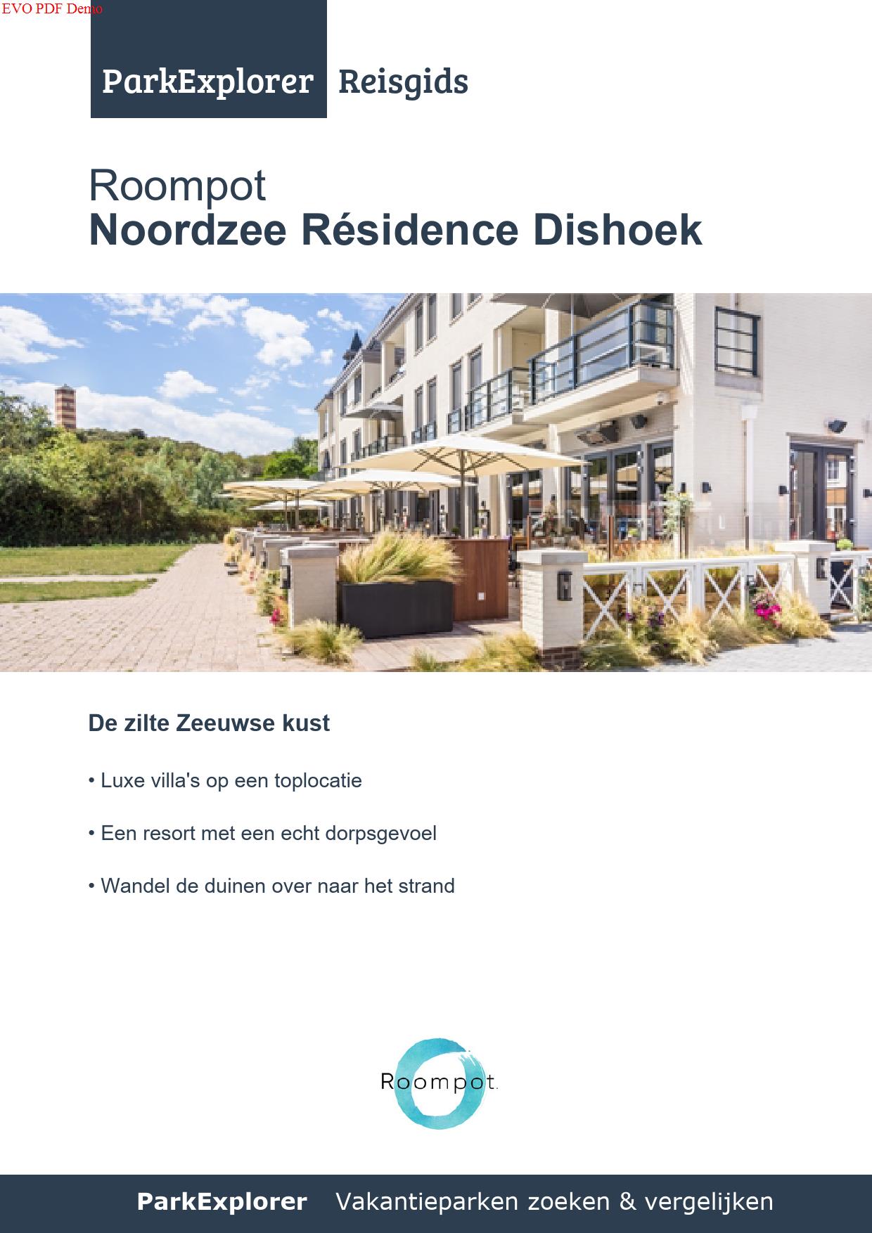 Roompot Noordzee Résidence Dishoek Reisgids | ParkExplorer