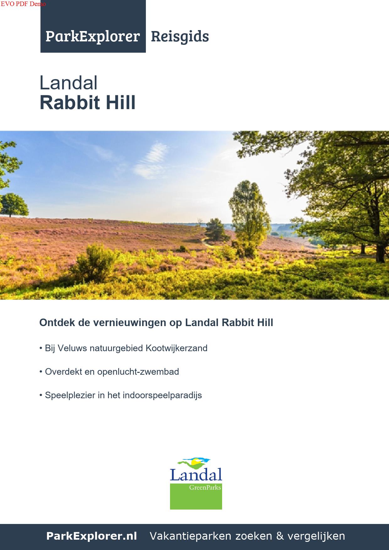 Landal Rabbit Hill Reisgids | ParkExplorer